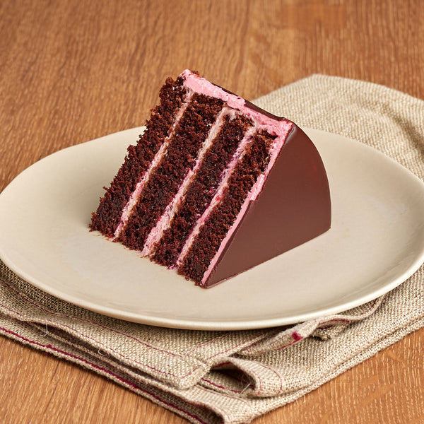 Chocolate Raspberry Sheet Cake - Noe Valley Bakery